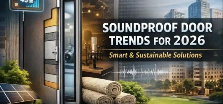 soundproof door trends 2026 | Ecotone Systems Private Limited